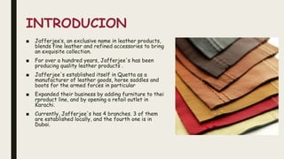 Jafferjees ppt | PPT