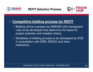Refit rules guidelines license & Power Purchase Agreement | PDF