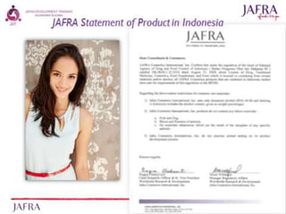 Produk Kecantikan Jafra | PPTX