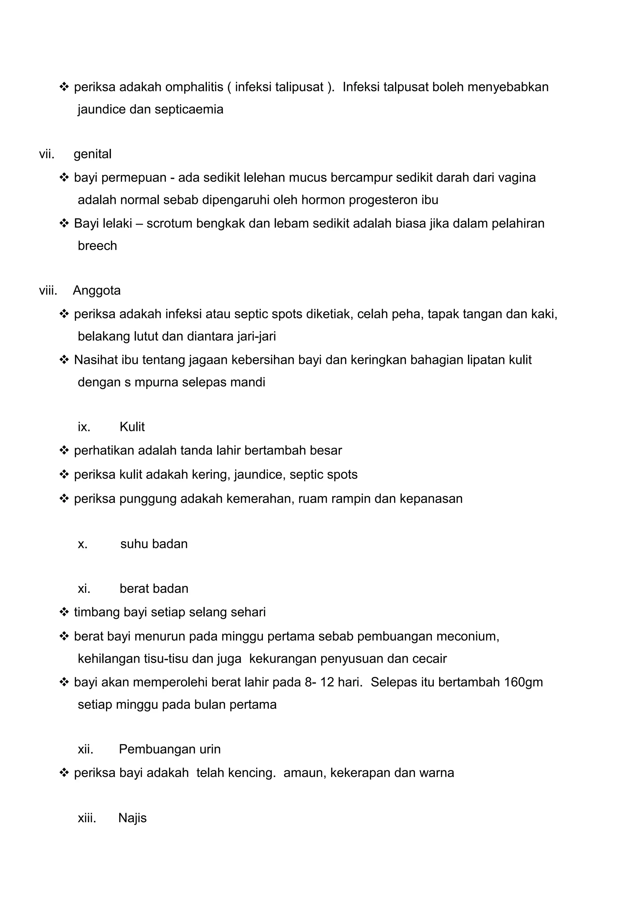 Jagaan bayi baru lahir | DOC