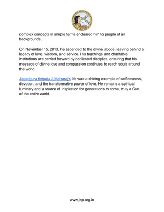 Jagadguru Kripalu Ji Maharaj_ His Life Story.pdf