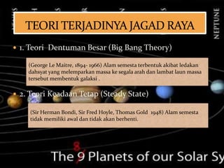 Jagad raya & tata surya ppt | PPTX