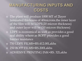 MULTI LAYER POUCH FACTORY | PPTX