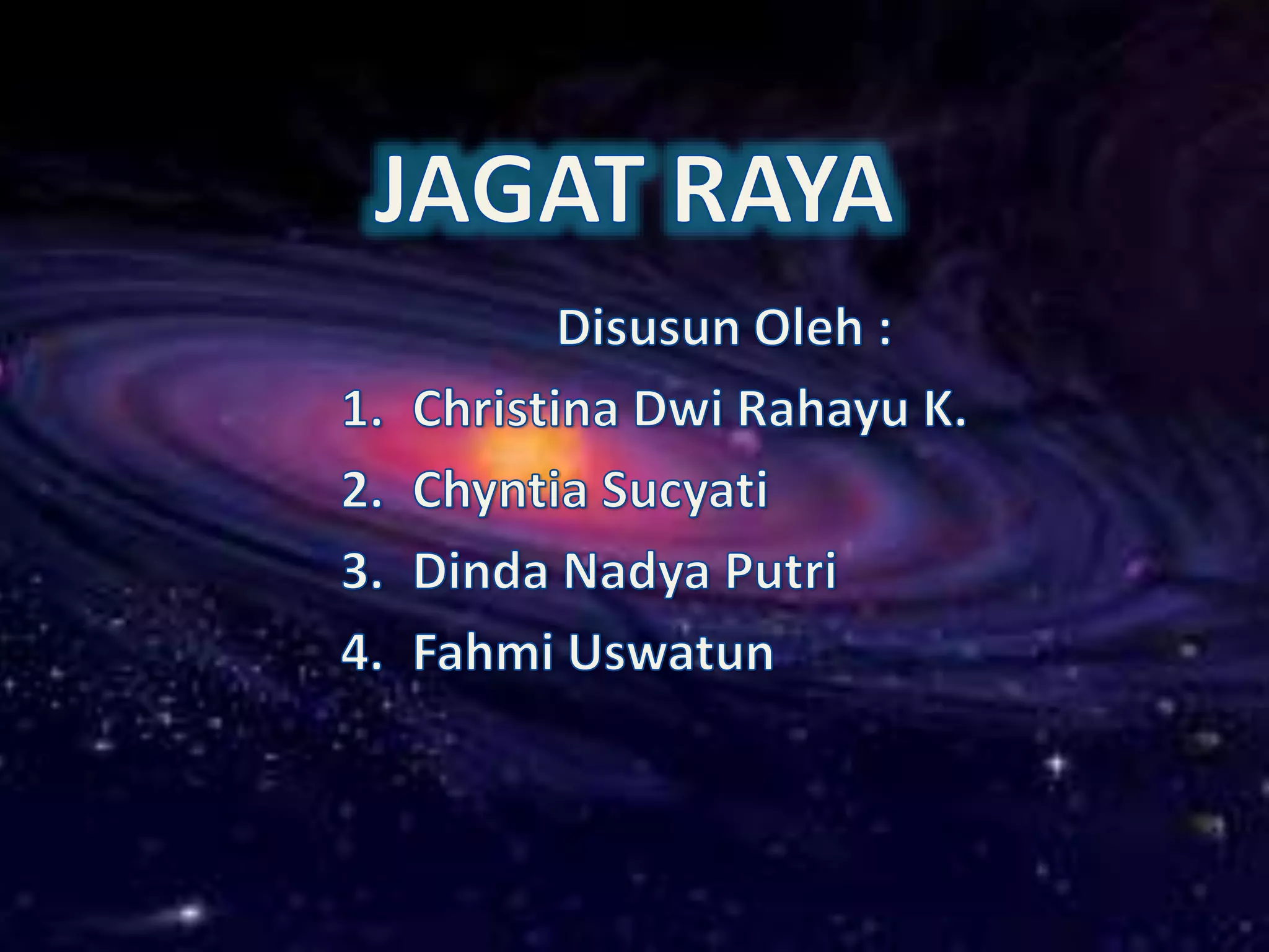 Jagat raya | PPTX