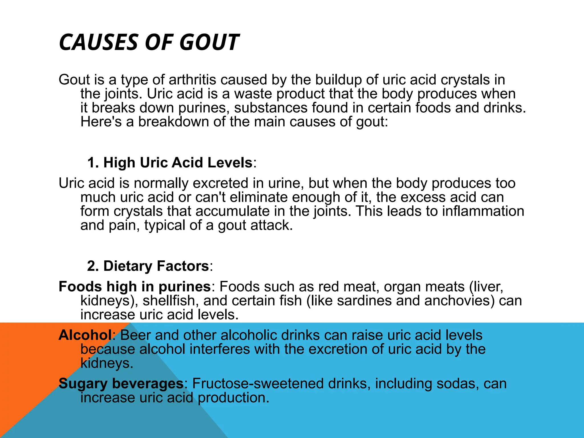 Pathophysiology of Gout: Unraveling the Mechanisms Behind the Crystal-Induced Joint Disorder | PPTX