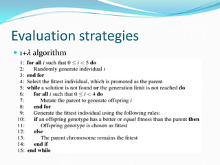 Cartesian Genetic Programming | PPT