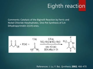 BIGINELLI REACTION | PPT