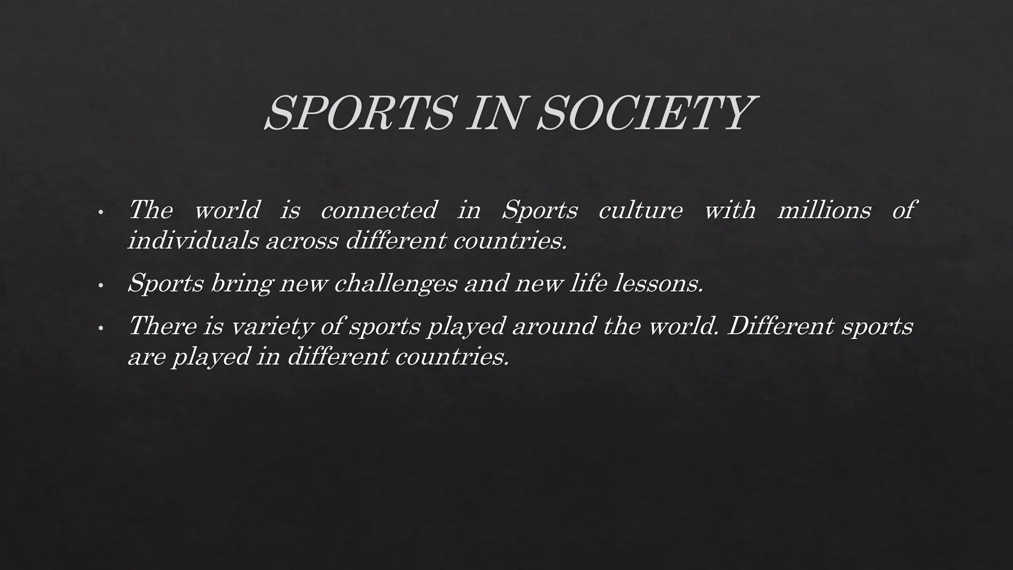 ROLE OF ETHICS IN SPORTS | PPTX