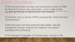 thermodynamics of micellization mj | PPTX