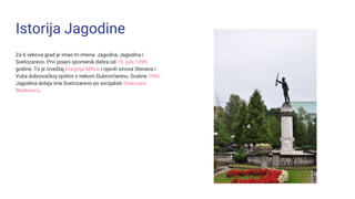 Jagodina grad koji volim | PPT