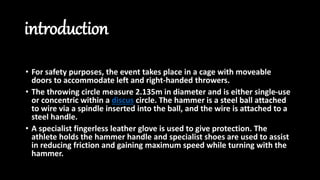 HAMMER THROW (ATHLETICS) | PPTX
