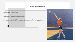 SKILLS OF VOLLEYBALL (PASSING & SERVING) | PPTX