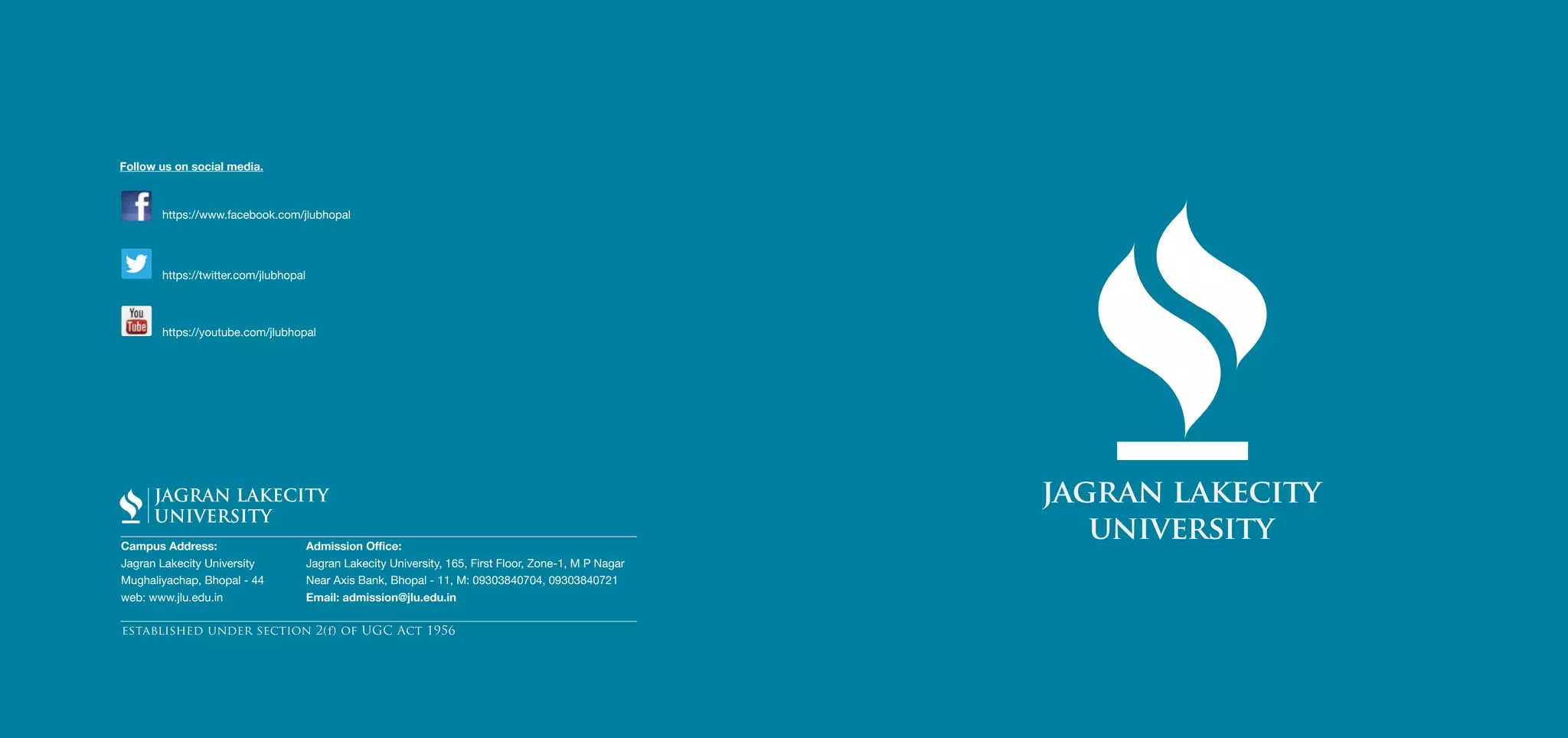 Jagran lakecity university brochure | PDF