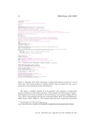 Gibbs Sampling with JAGS: Behind the Scenes | PDF