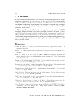 Gibbs Sampling with JAGS: Behind the Scenes | PDF