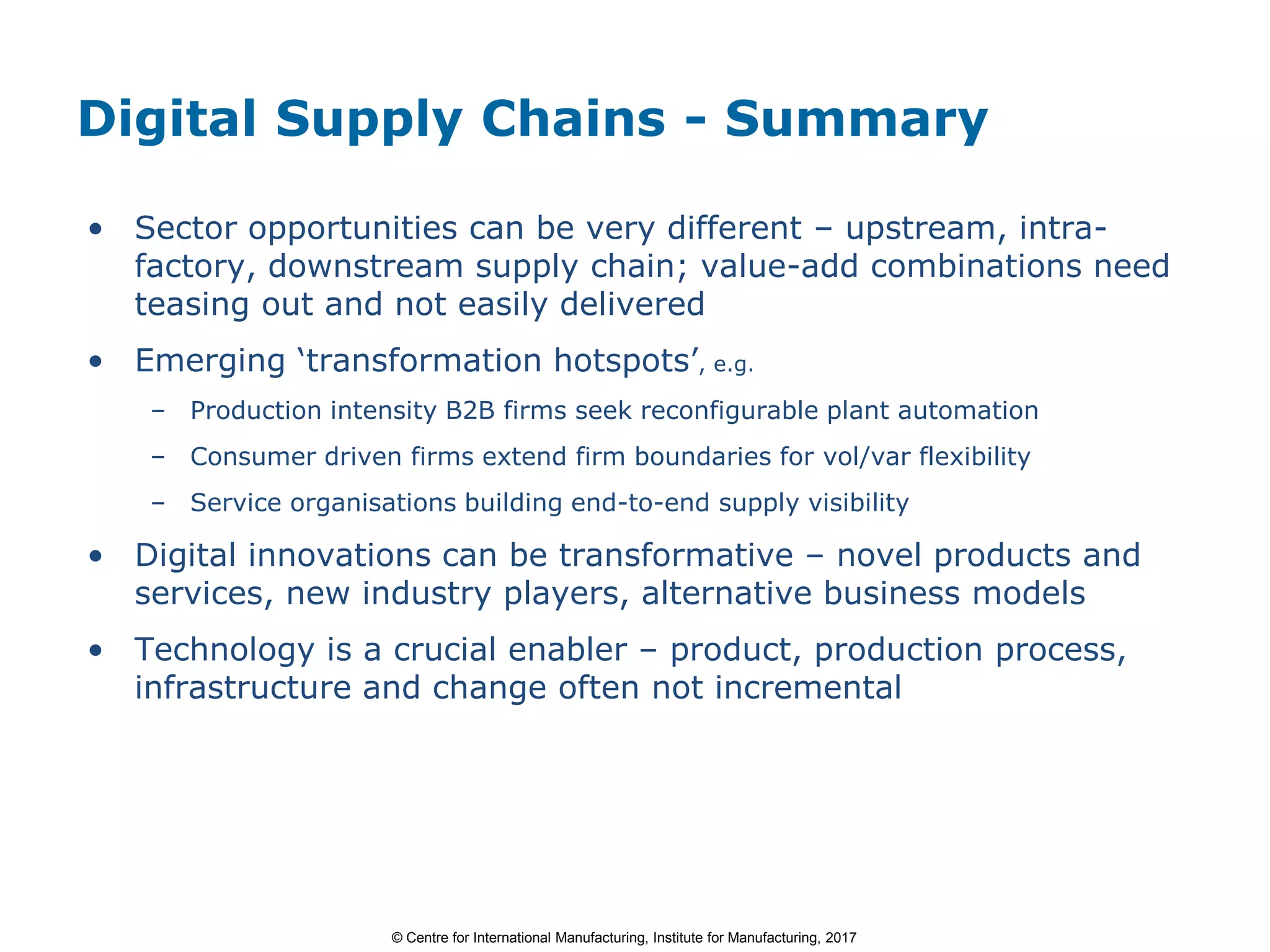 Next generation supply chains | PPTX