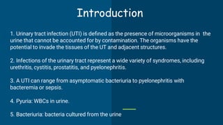 Urinary tract anti infective agent ppt for you | PDF