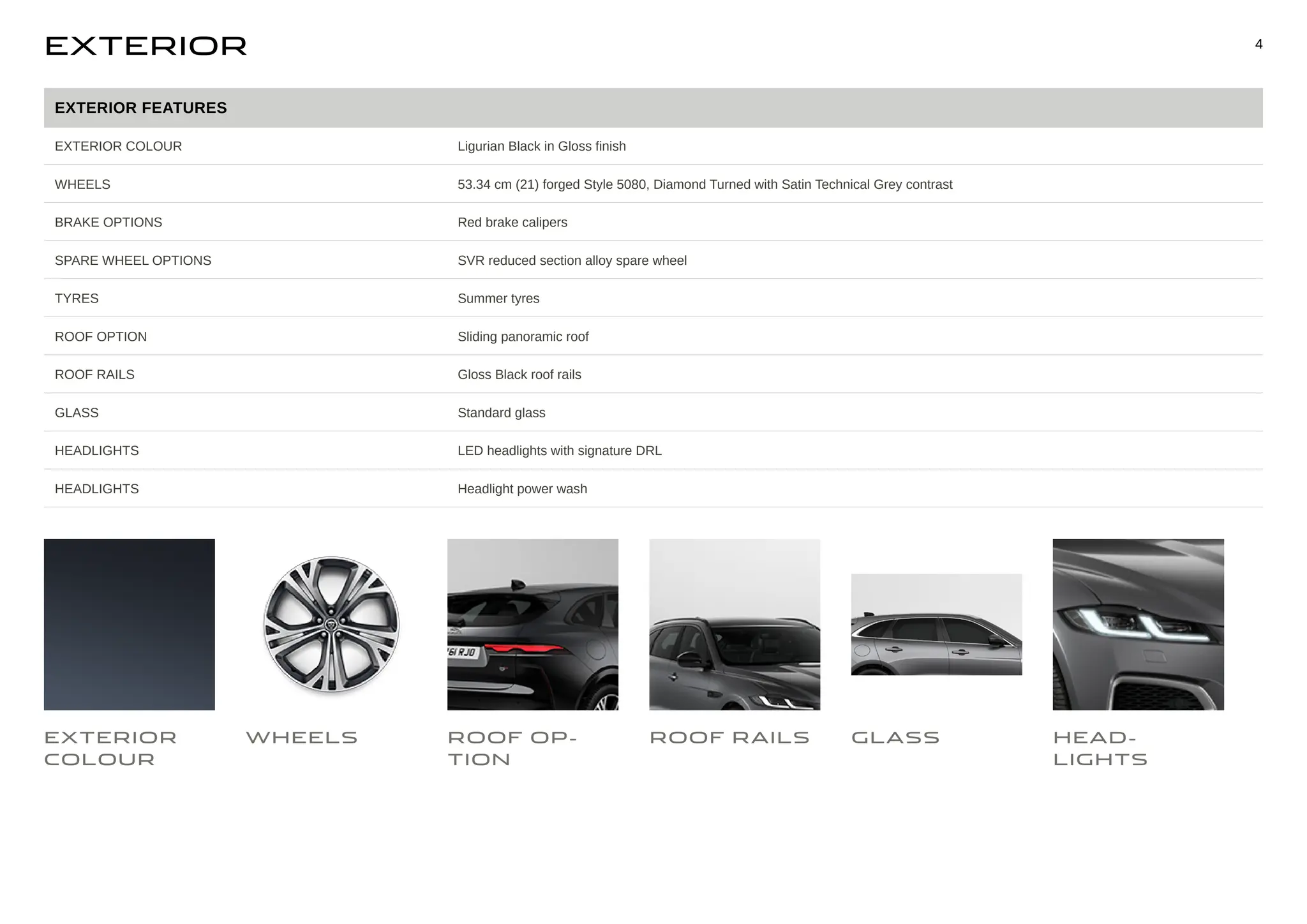jaguar land rover F Pace brochure PowerPoint | PDF