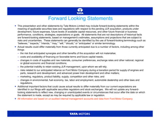 Jaguar land-rover-acquisition-part-1 | PPT