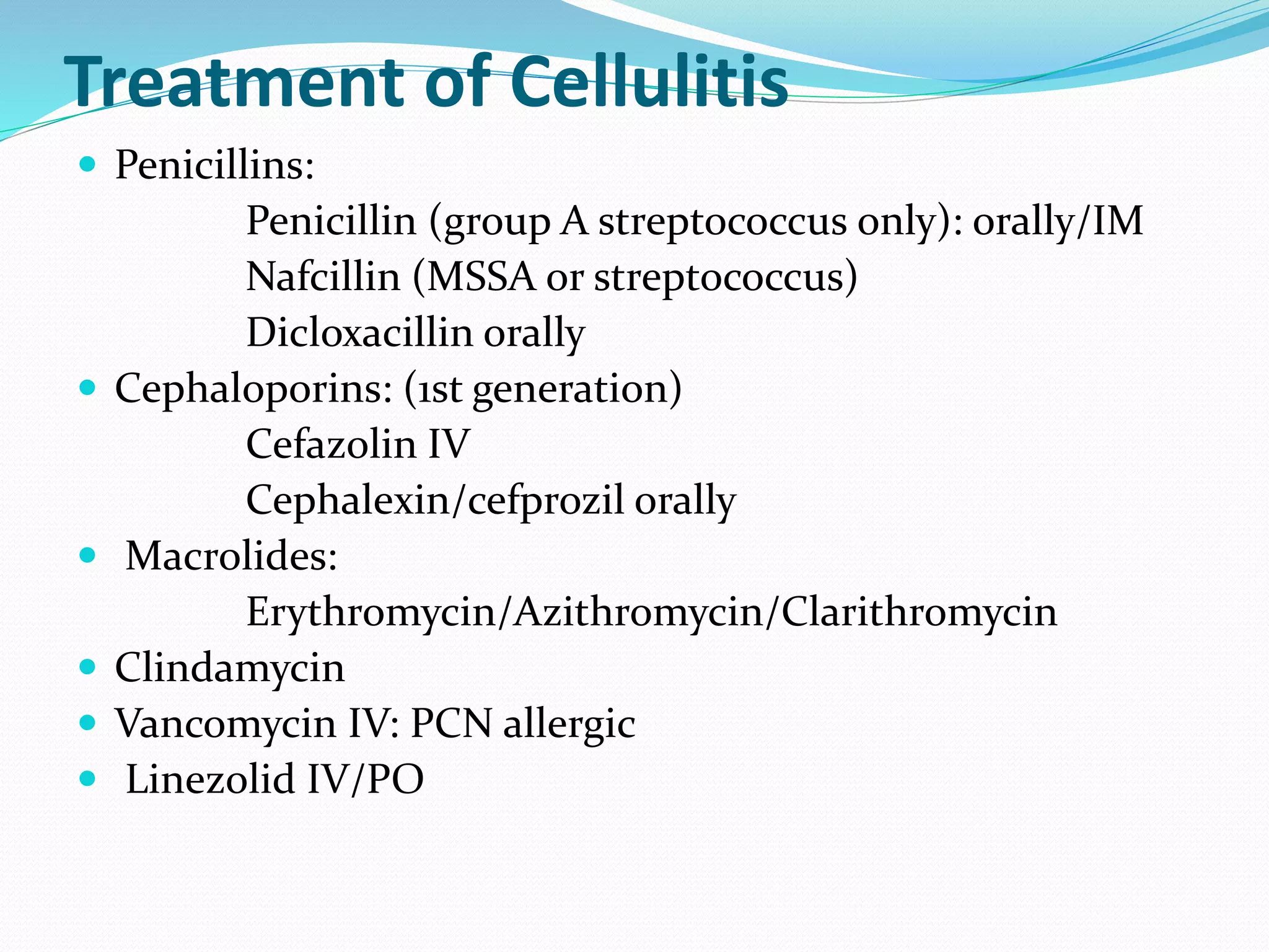 Skin and Soft Tissue Infections | PPTX