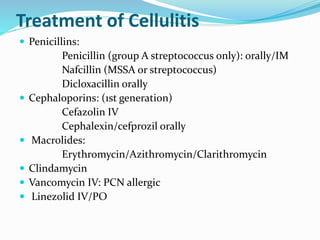 Skin and Soft Tissue Infections | PPTX