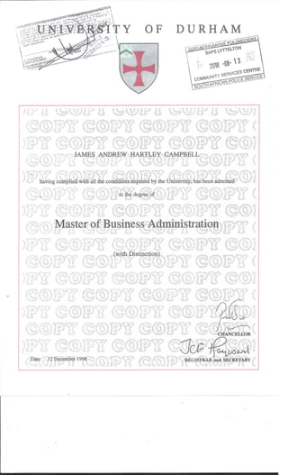 Qualifications & Professional Accreditation | PDF