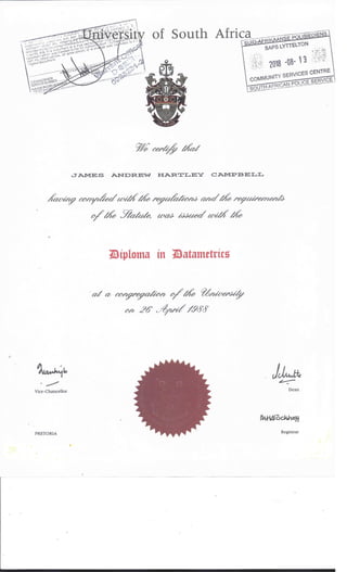 Qualifications & Professional Accreditation | PDF