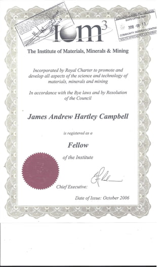 Qualifications & Professional Accreditation | PDF