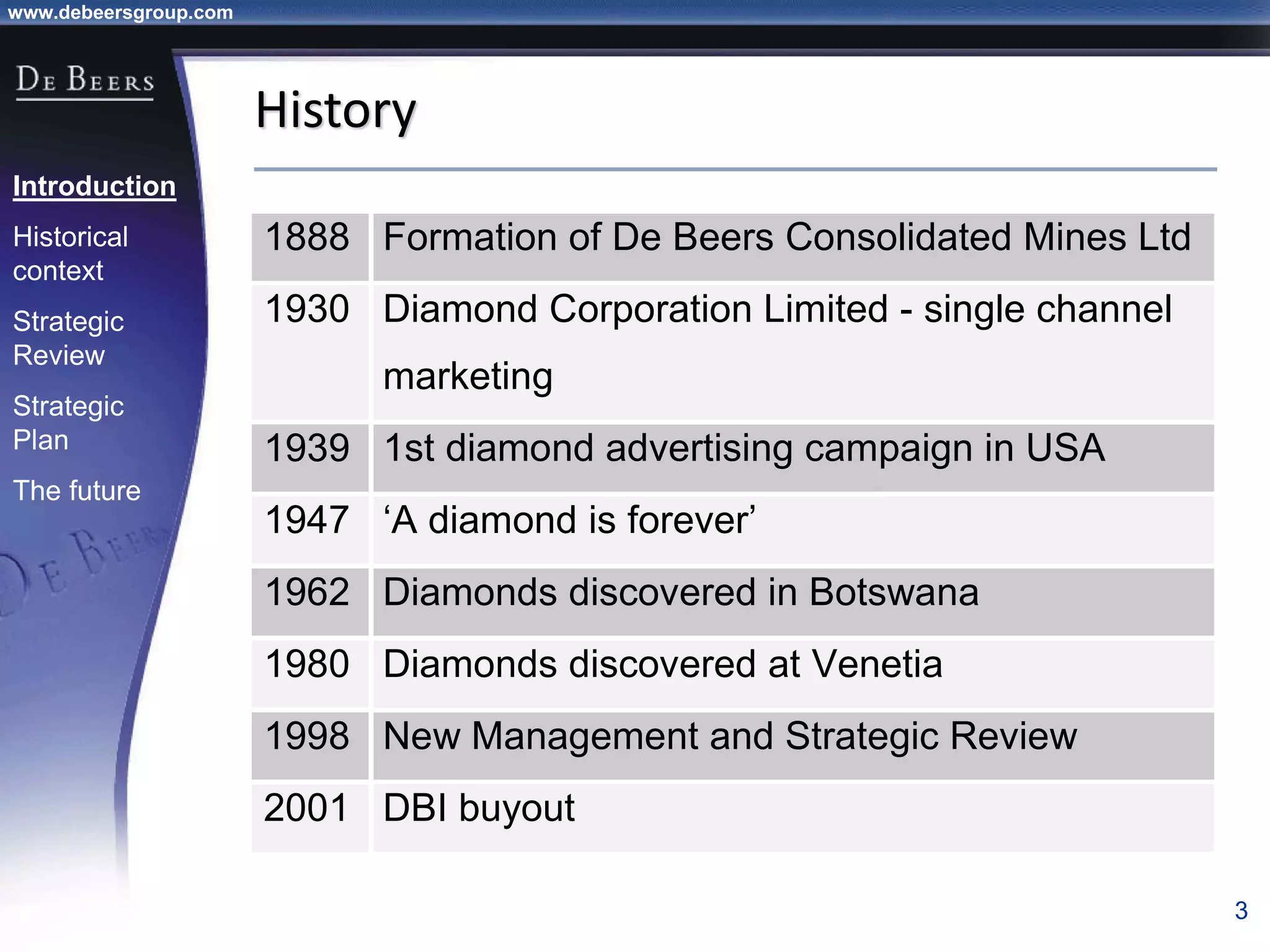The transformation of De Beers | PDF