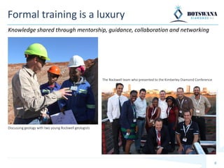 The role of Geoscientists in a Junior Exploration Company. | PDF