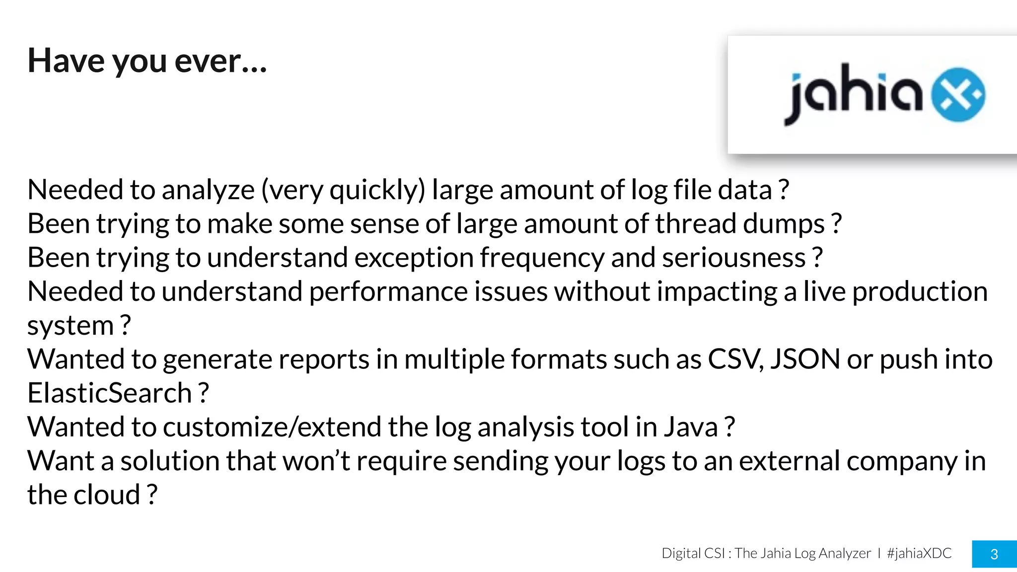 Introducing the Jahia Log Analyzer | PDF