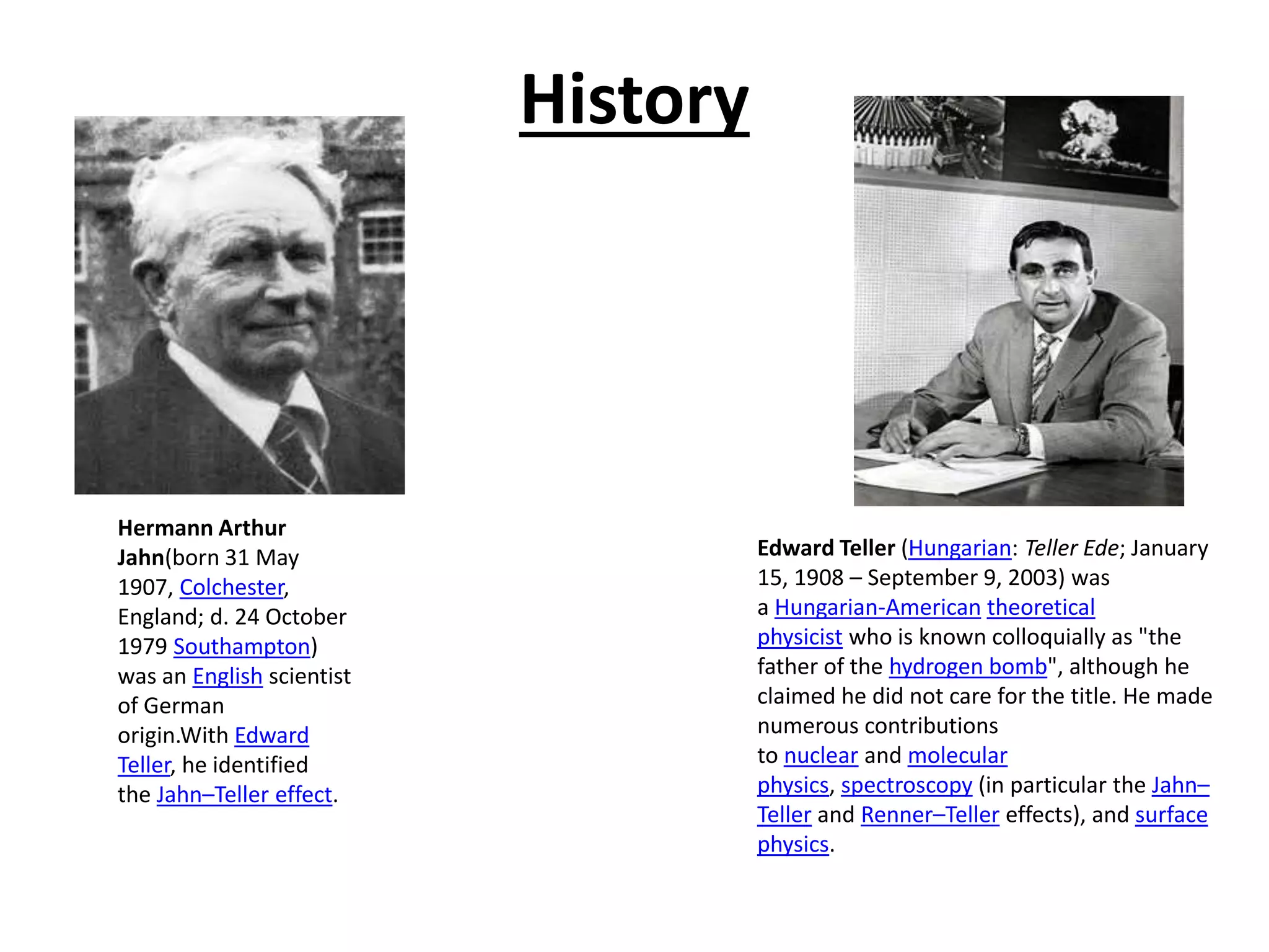 Jahn teller effect | PPTX