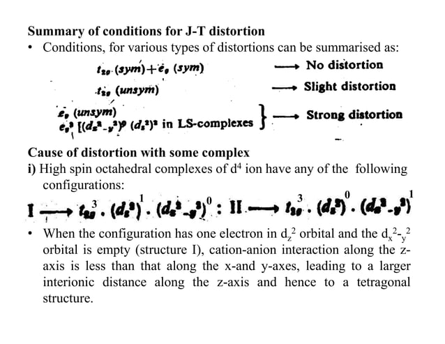Jahn-Teller Theorem | PDF | Chemistry | Science