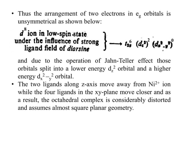 Jahn-Teller Theorem | PDF | Chemistry | Science