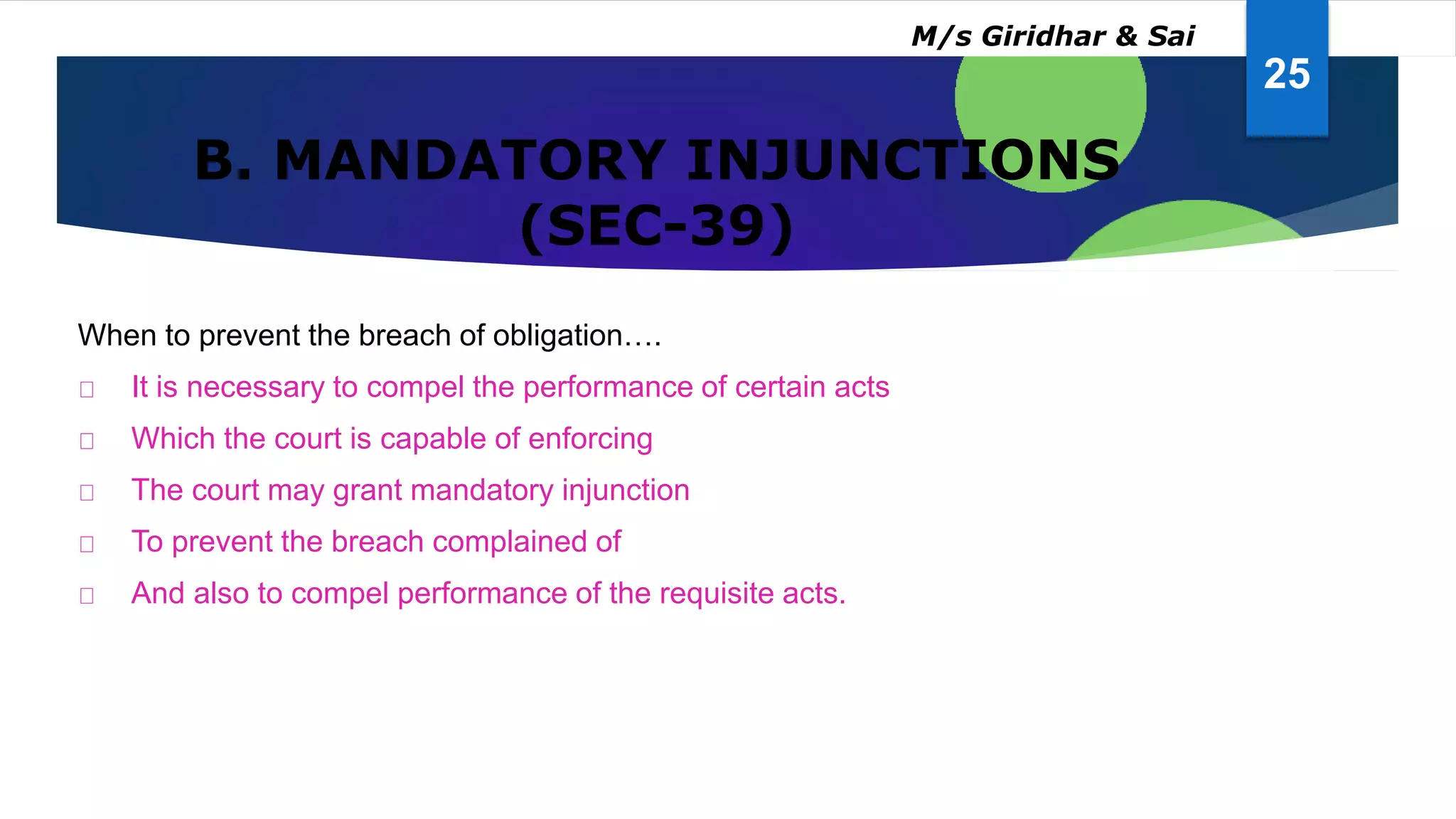 Specific Relief Act, 1963 | PPT