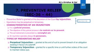 Specific Relief Act, 1963 | PPT