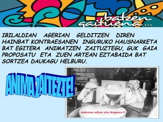 Jaialdiei Buruzko Hausnarketa Dbh 1 | PPT