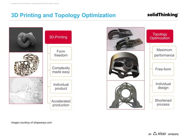 Design Faster And Lighterapplications Of Topology Optimization In