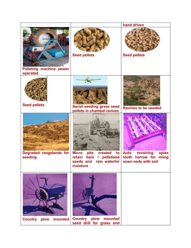 Mechanical harvesting and processing of tropical grass seeds | DOCX