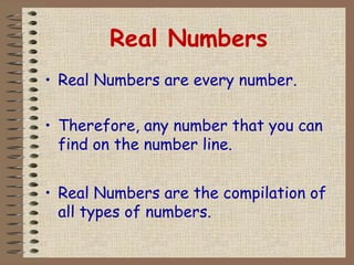 Real Numbers class 9 | PPT
