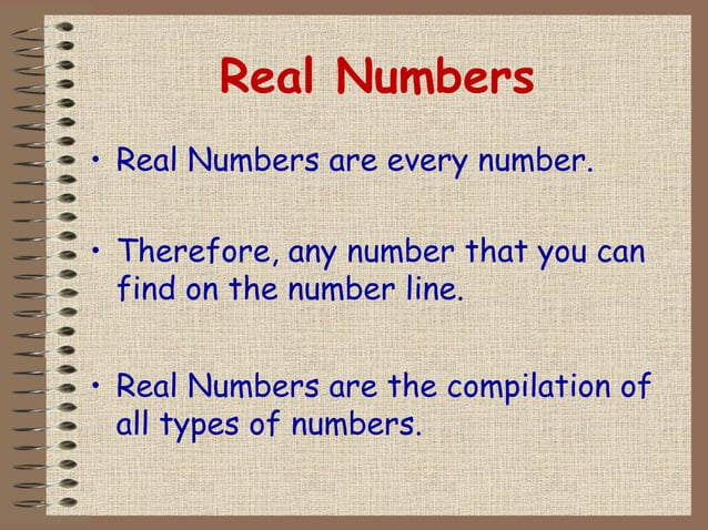 Real Numbers class 9 | PPT