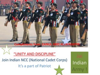 Jai indian army ! | PPTX