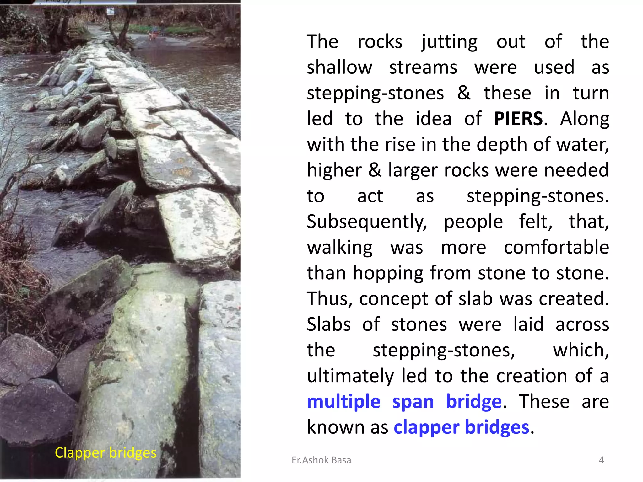 Dr. Jaikrishna Memorial Lecture on Evolution of Bridges | PPT