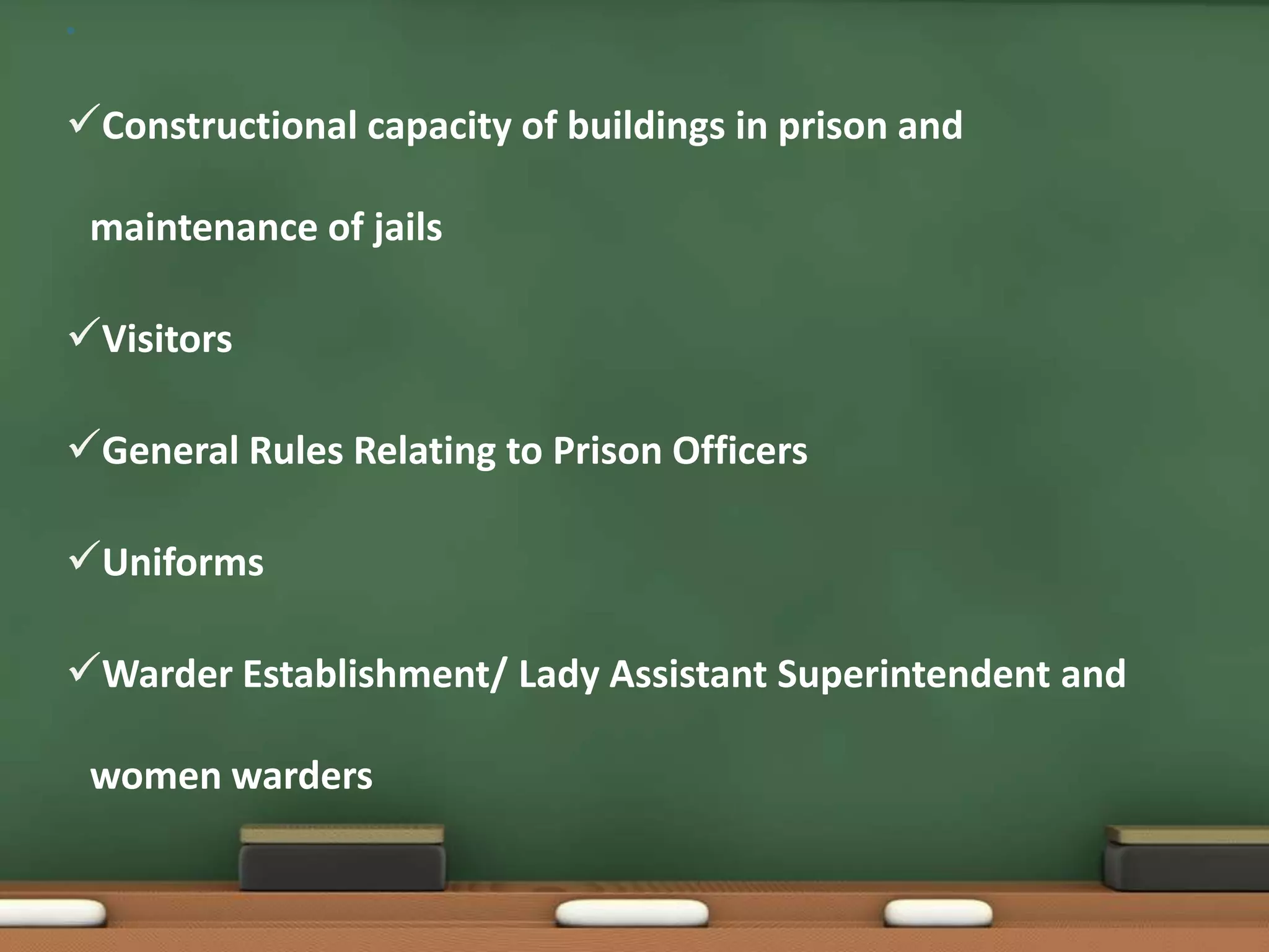 Jail manual By Fari Aftab | PPTX