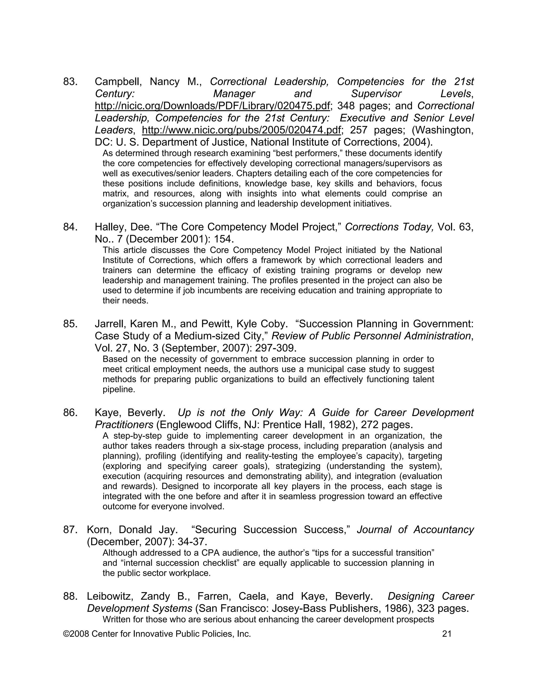 Jails workforceliteraturereview71308 | PDF