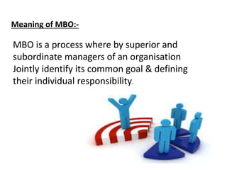 MBO | PPTX | Business | Business and Finance
