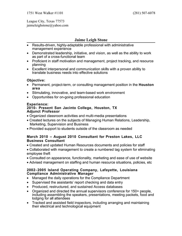 Jaime.stone.resume | DOC