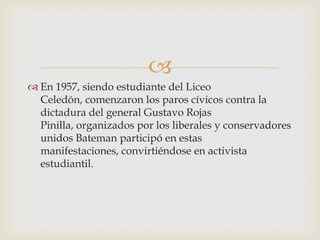 Jaime bateman cayón | PPTX