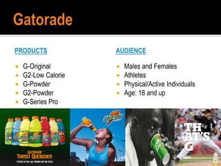 Gatorade Presentation | PPTX