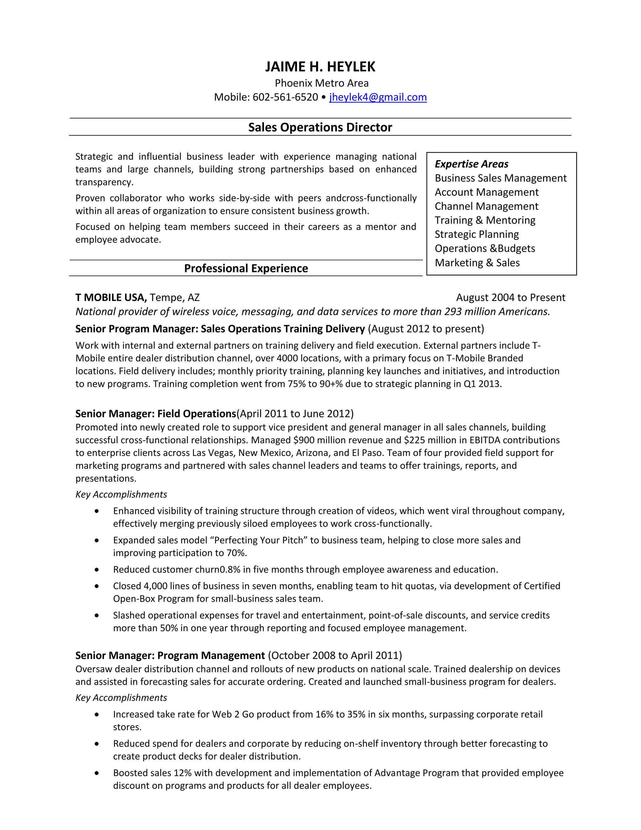 Jaime heylek resume ss | DOCX